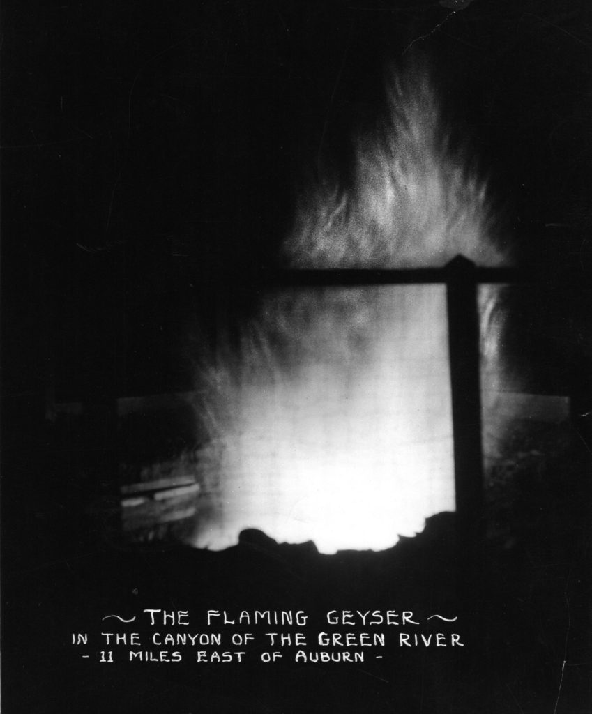 WHEN COAL WAS KING: Flaming Geyser : VOICE of the Valley